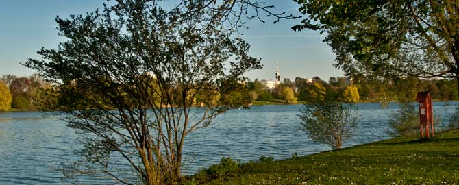 Münchens Badeseen: Eintägig geführte Stadtführung mit Rad zu den ...