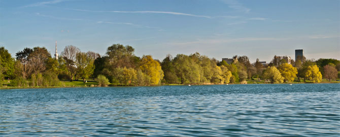 Münchens Badeseen: Eintägig geführte Stadtführung mit Rad zu den ...